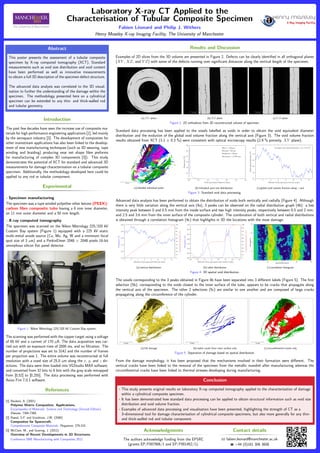 Laboratory X-ray CT Applied to the Characterisation of Tubular Composite Specimen | PDF | 3-D ...