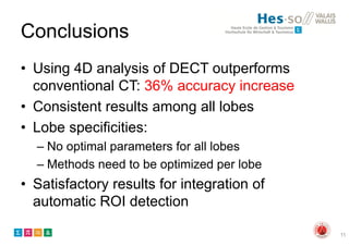 Benefits of texture analysis of dual energy CT for computer-aided pulmonary embolism detection | PPT
