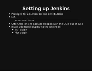 Continuous Web Performance Monitoring with Jenkins | PPT