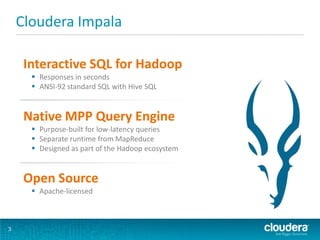 Combat Cyber Threats with Cloudera Impala & Apache Hadoop | PPTX
