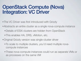 VMware vSphere in an OpenStack Environment | PPT