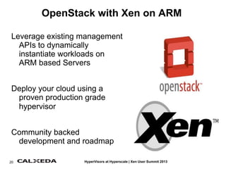 ARM Servers and Xen – Hypervisor Support at Hyperscale-XPUS13 Wikelius | PDF