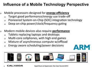 ARM Servers and Xen – Hypervisor Support at Hyperscale-XPUS13 Wikelius ...