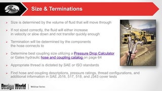 Essential Steps in Selecting the Correct Hose End Fitting | PDF