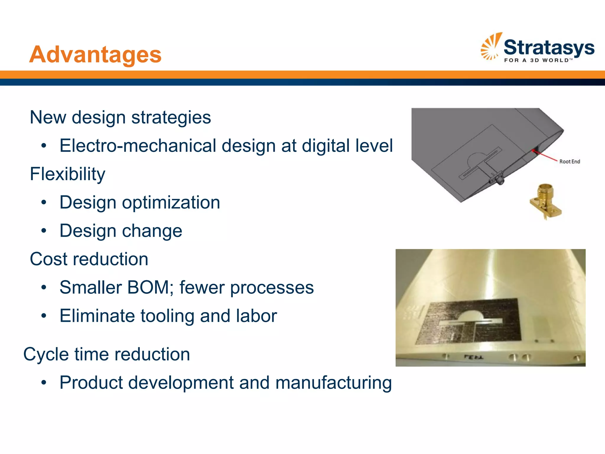 Smart Parts: Additive Manufacturing for Integrated Electro-mechanical ...