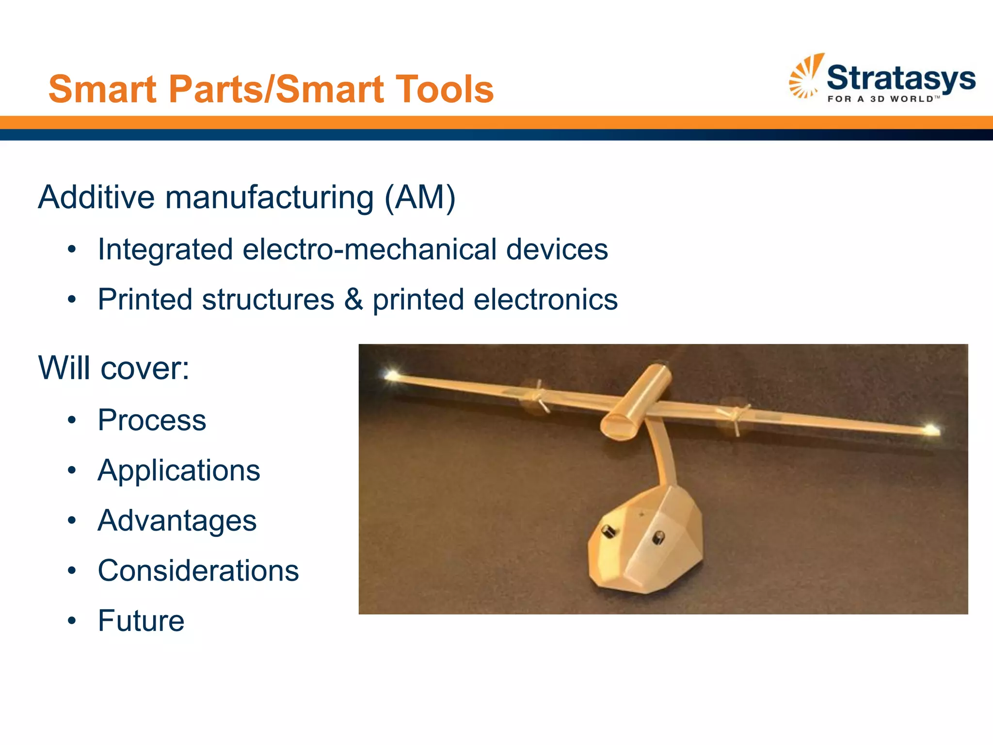 Smart Parts: Additive Manufacturing for Integrated Electro-mechanical ...