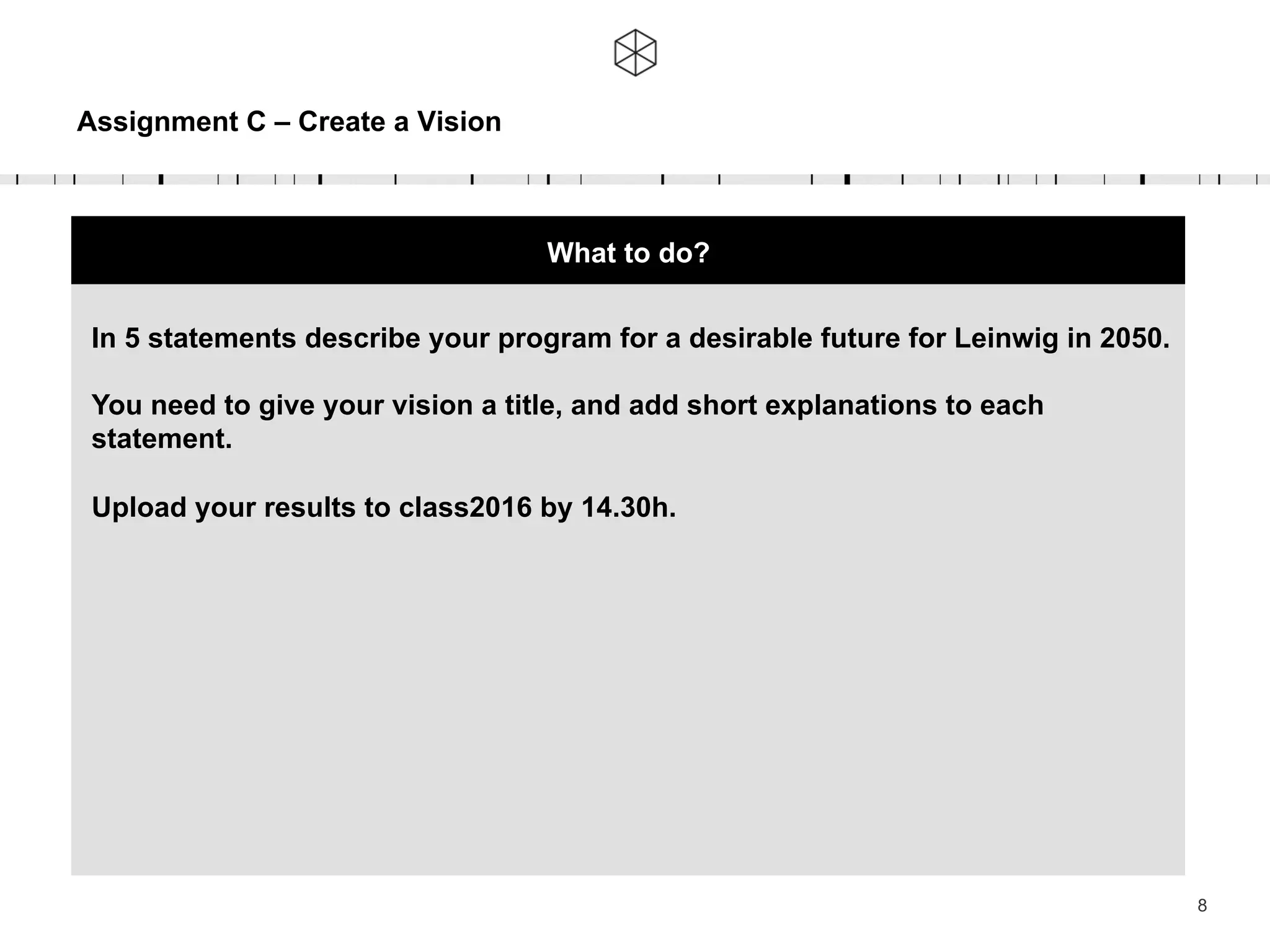 Introduction Assignment C: "Vision" | PPT | Free Download