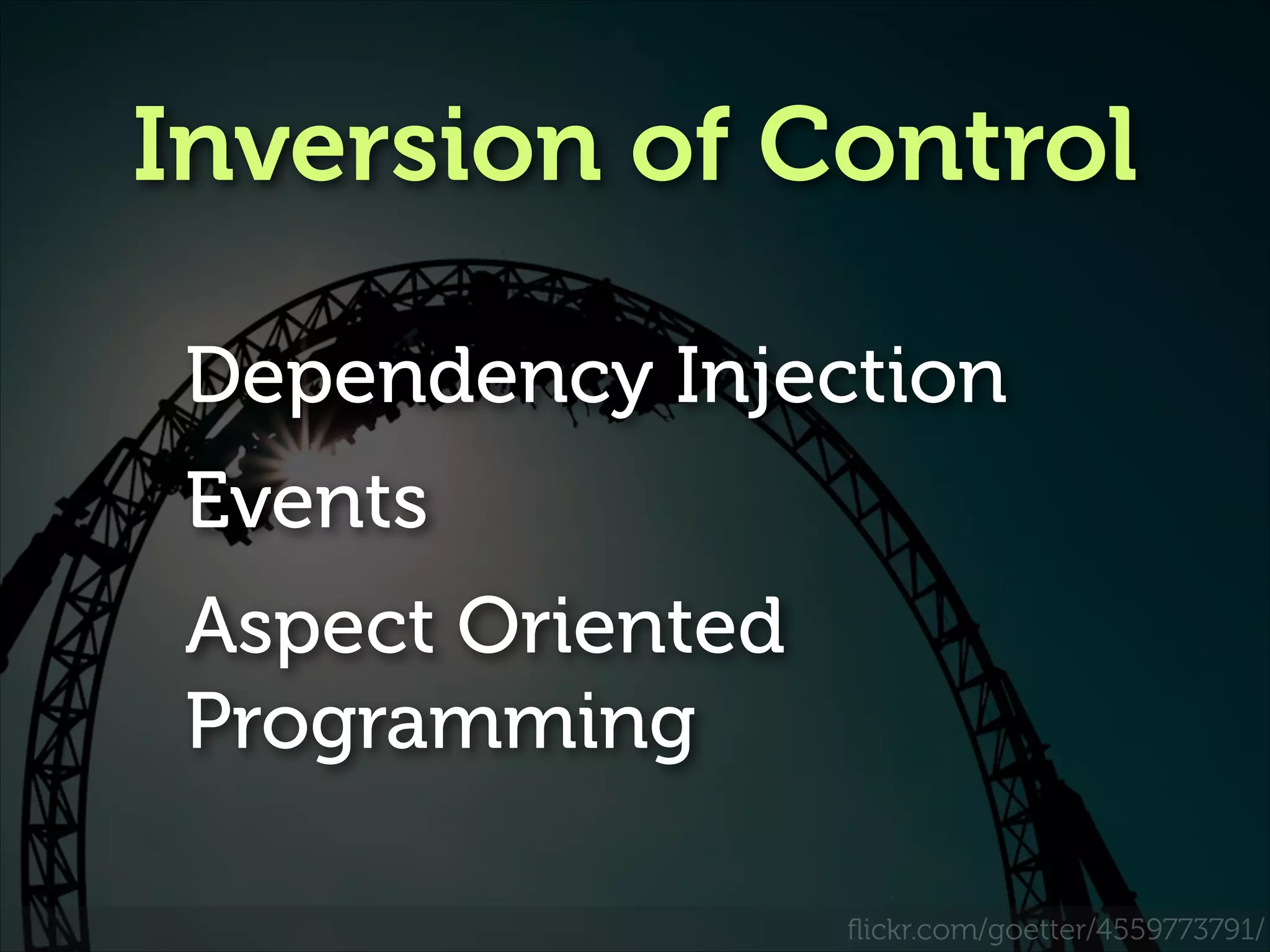 Dependency Injection in PHP | PDF