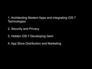 Встреча №8. Использование возможностей iOS 7 SDK, Ксения Покровская | PPT