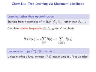 The Universal Bayesian Chow-Liu Algorithm | PPT