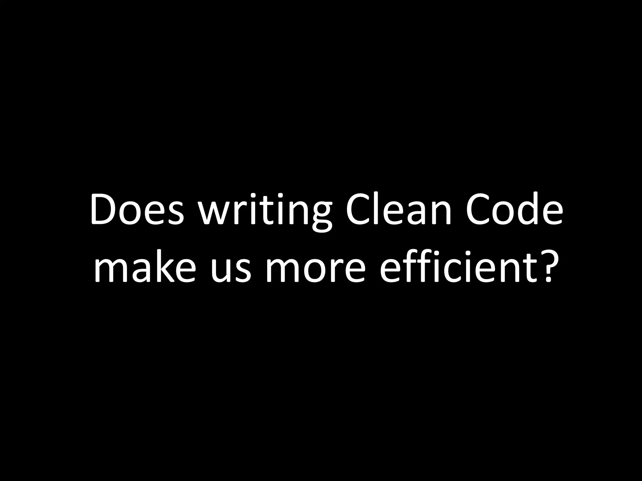 Clean Code - Design Patterns and Best Practices at Silicon Valley Code ...