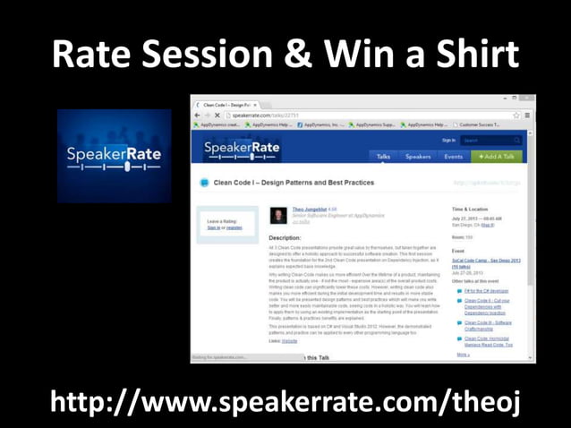 Clean Code - Design Patterns and Best Practices at Silicon Valley Code ...