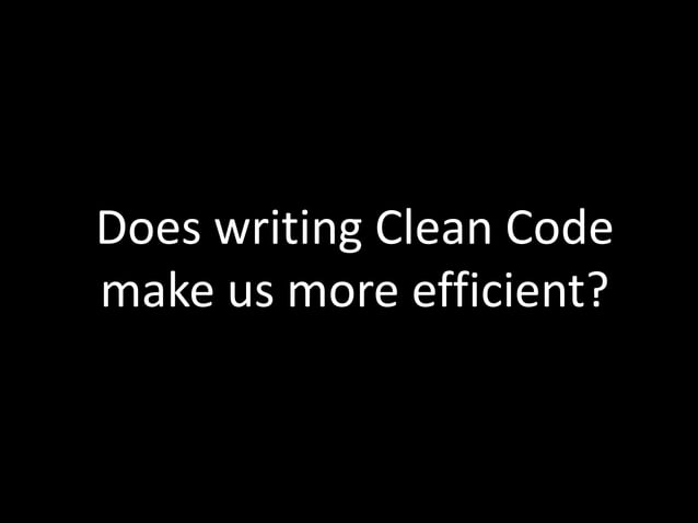 Clean Code - Design Patterns and Best Practices at Silicon Valley Code ...