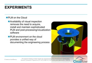 CloudFlow: Computational Cloud Services and Workflows for Agile Engineering | PPT