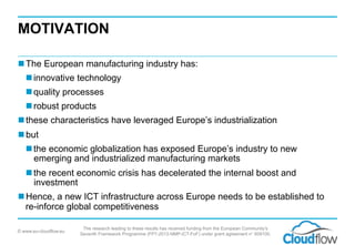 CloudFlow: Computational Cloud Services and Workflows for Agile Engineering | PPT