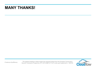 CloudFlow: Computational Cloud Services and Workflows for Agile Engineering | PPT