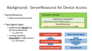 How to add a new hypervisor to CloudStack:Lessons learned from Hyper-V effort | PPTX