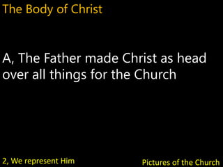 Pictures of The Church (Part 4): The Body of Christ - Ps Ashish Raichur ...