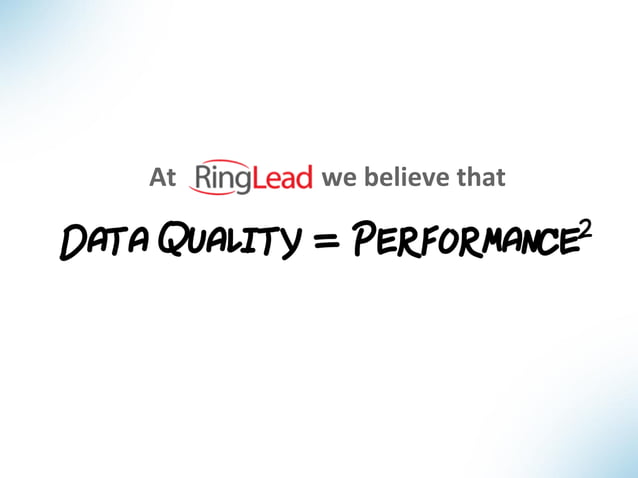 RingLead Applications Overview | PPT