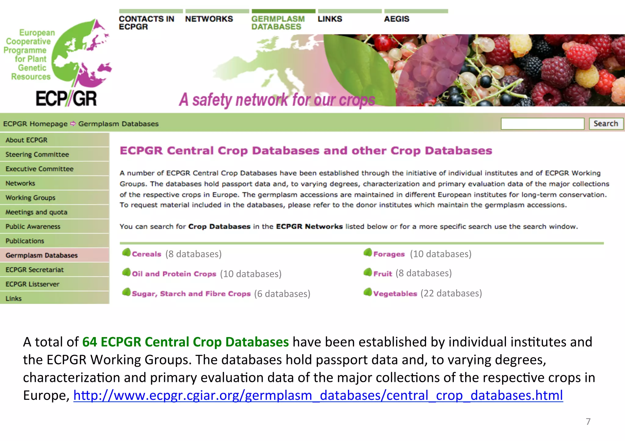 Darwin Core extension for germplasm (11th December 2013) | PDF