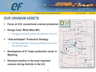 Energy Fuels Inc. - Investor Presentation | PDF