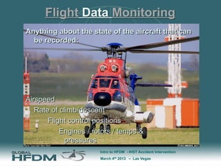 Intro to Helicopter Flight Data Monitoring | PPTX