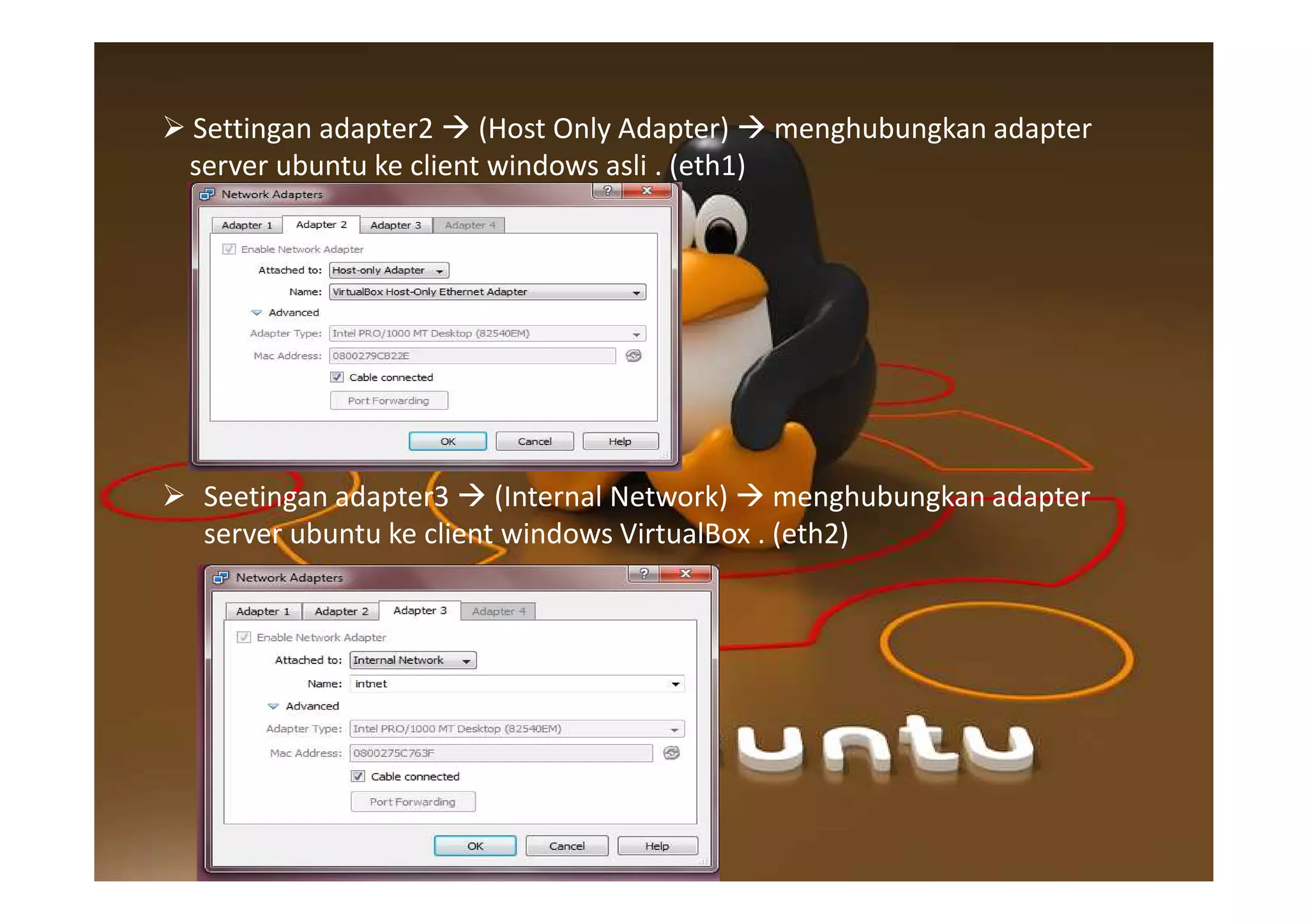 2013 13. Konfigurasi Dhcp Dns Nat pada ubuntu server 11.04