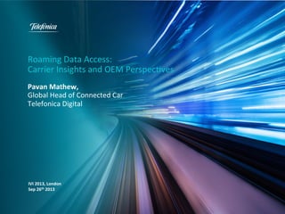 Roaming Data Access: Carrier Insights and OEM Perspectives | PDF