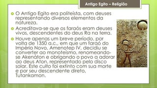 Geografia Bíblica - Antigo Egito | PPTX