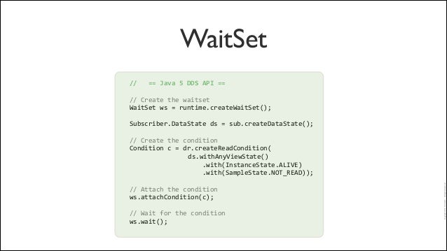 OpenSplice DDS Tutorial -- Part II