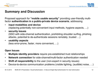 Visual Authentication - A Secure Single Step Authentication for User Authorization | PDF