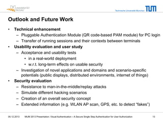 Visual Authentication - A Secure Single Step Authentication for User Authorization | PDF