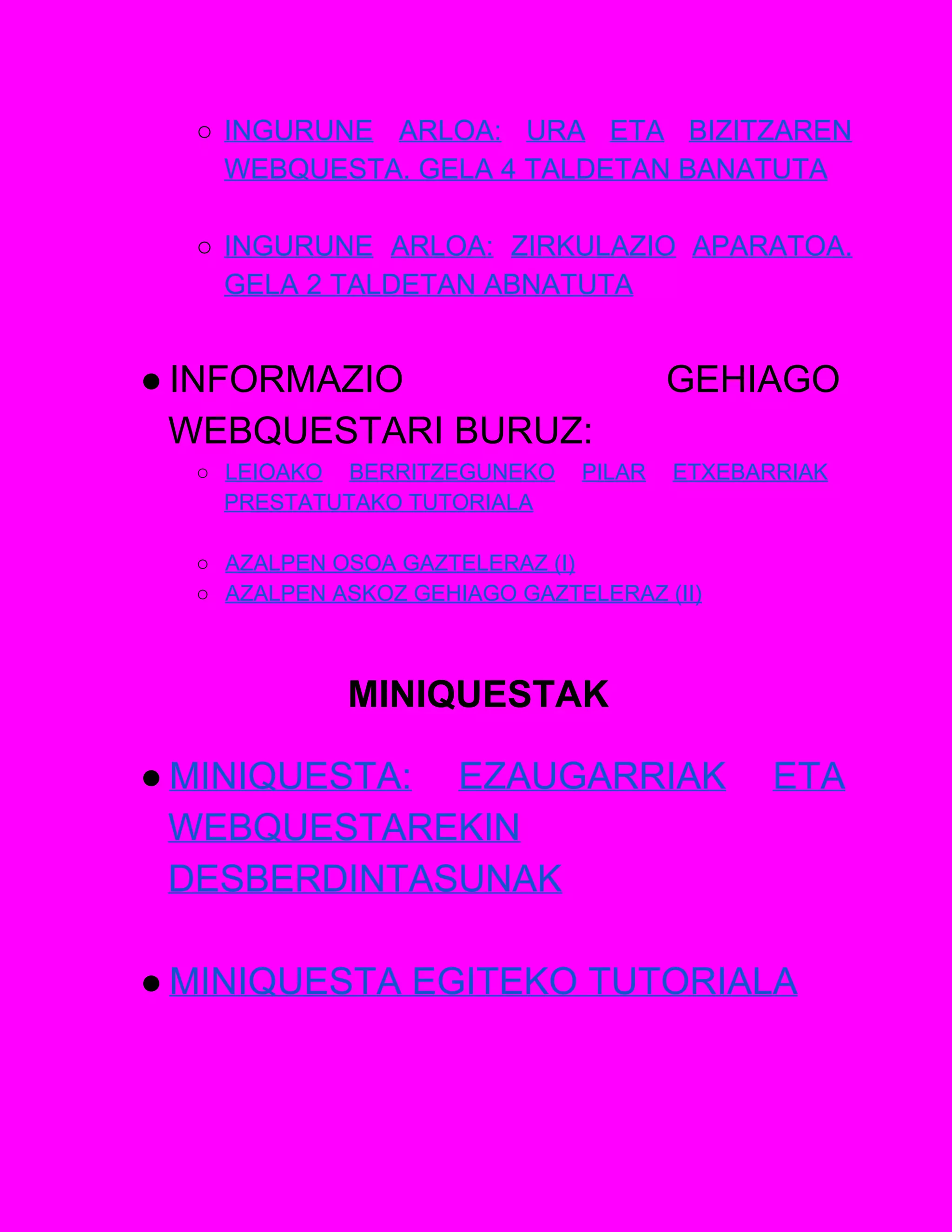 2013 14.IKT SAIOAK.WEBQUESTAK ETA MINIQUESTAK | PDF