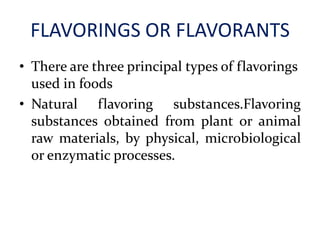 2013 14. isabel pujante - food additives | PPSX | Chemistry | Science