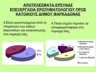 Το ταξίδι των σκουπιδιών - Περιβαλλοντική ομάδα ΕΠΑΛ Φαρκαδόνας | PPT