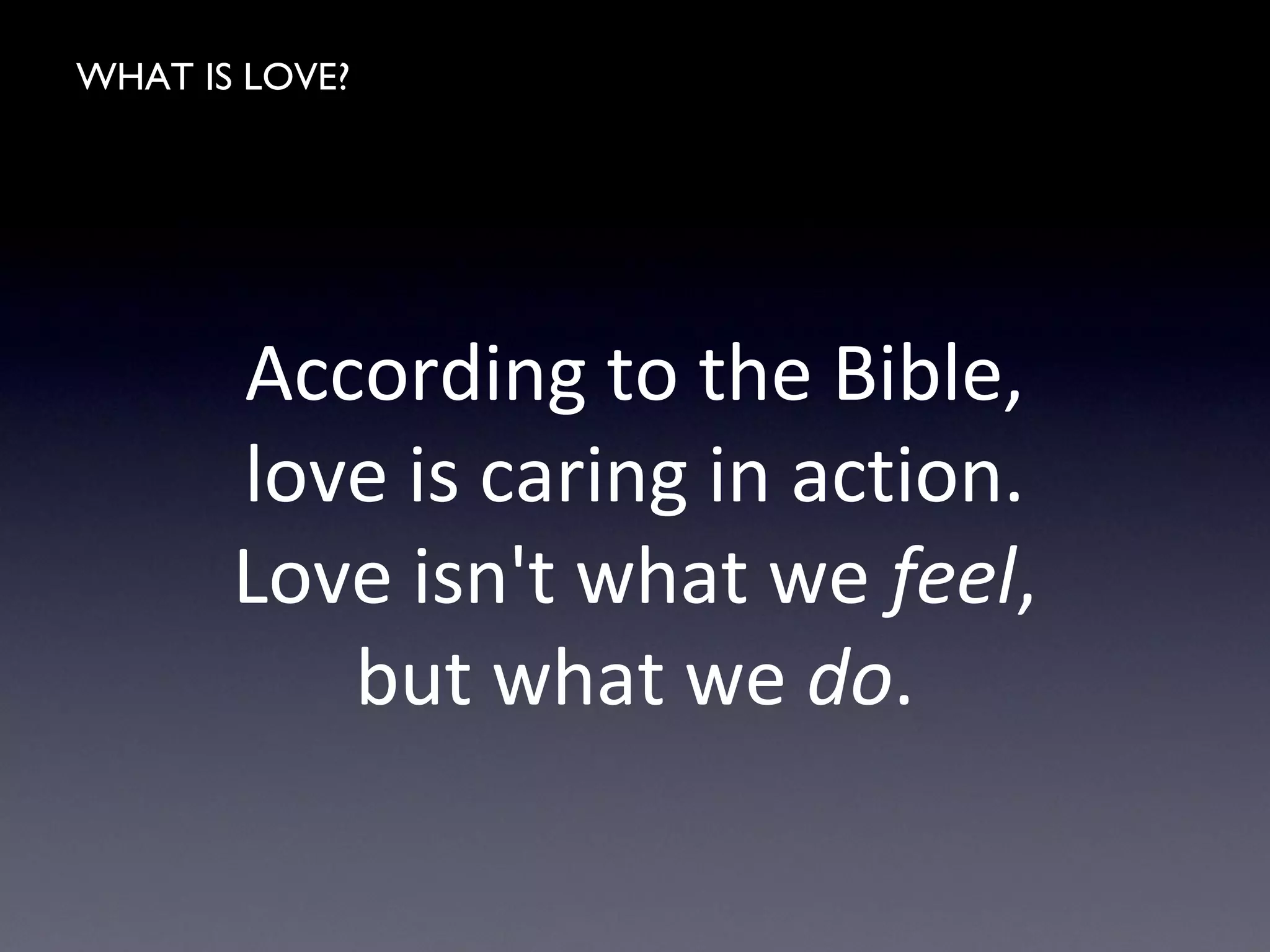 What Is Love | PPT
