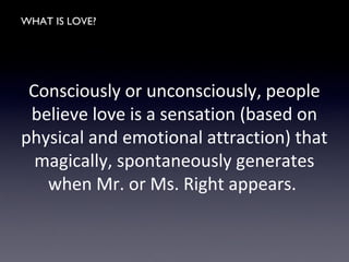 What Is Love | PPT