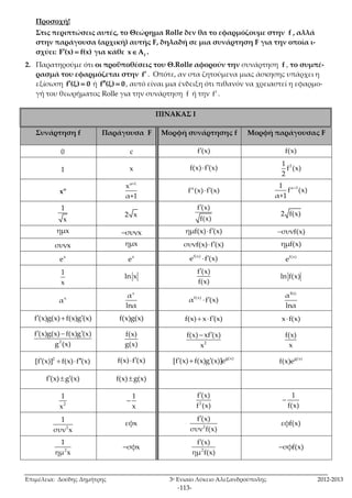 παράγωγοι β' (2013) | PDF