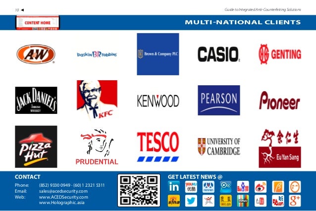 2013 14 Interactive Guide to Integrated Anti-Counterfeiting Solutions