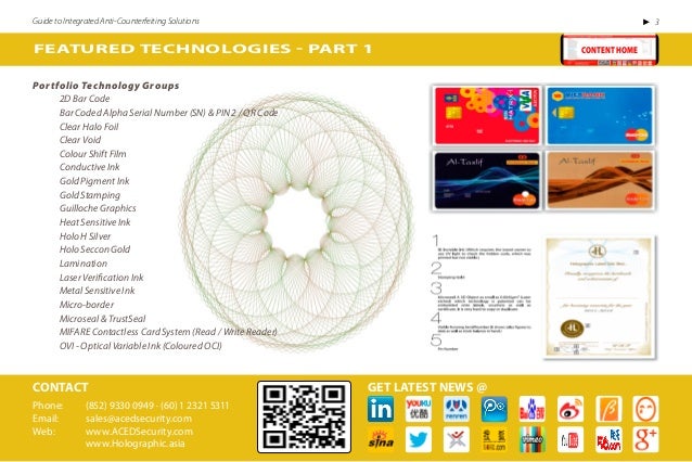 2013 14 Interactive Guide to Integrated Anti-Counterfeiting Solutions