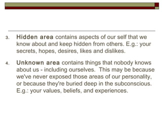 johari window | PPT