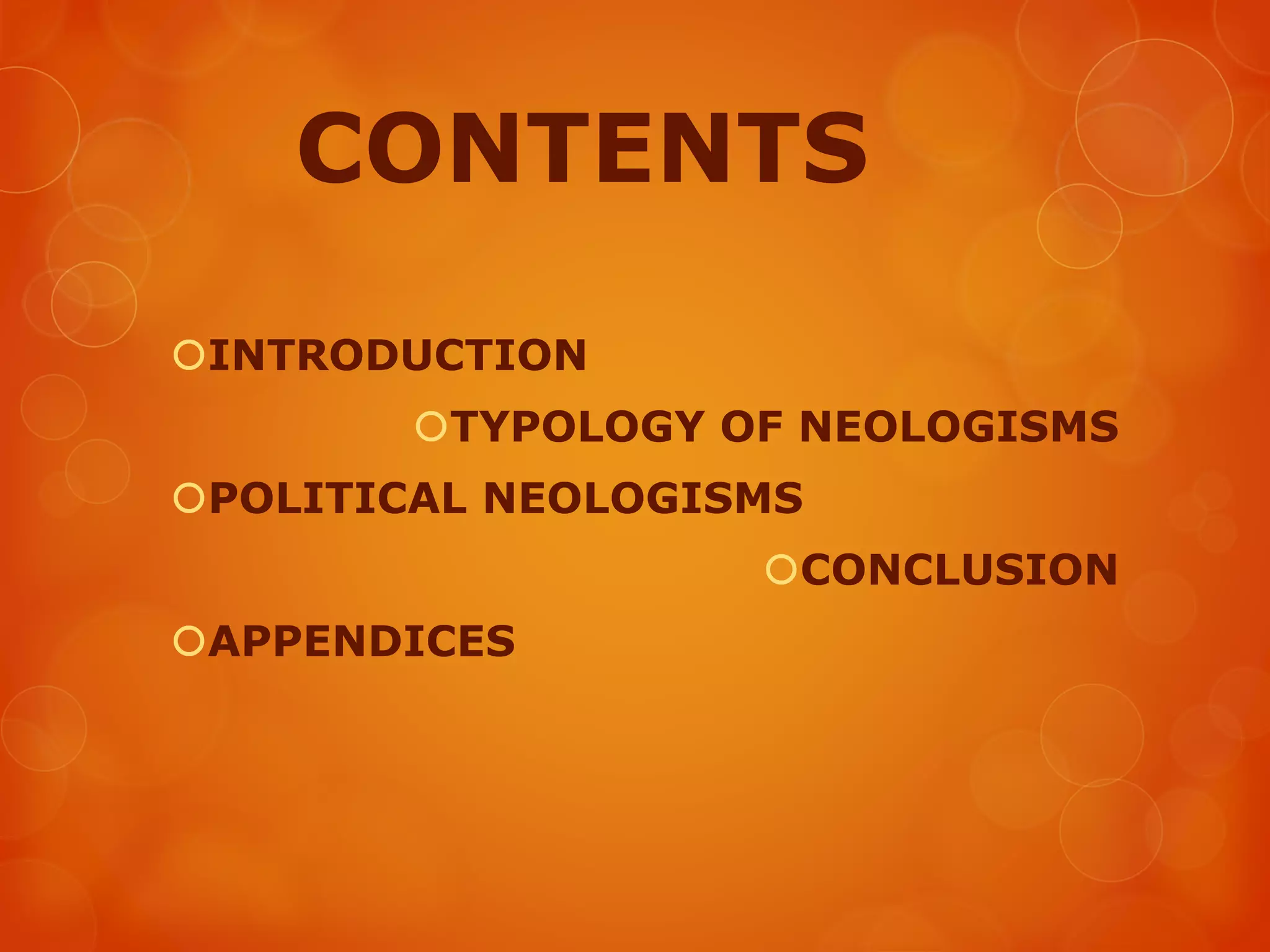 Neologisms as a Discursive Element in Modern English | PPT