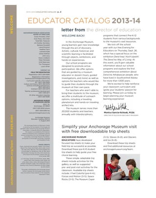 2013-2014 Educator guide | PDF | Museums & Galleries | Attractions