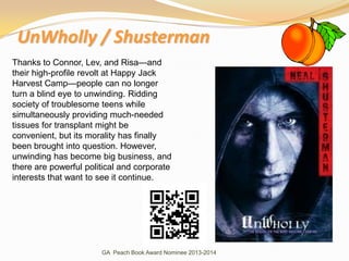 Georgia Peach Books 2013-2014 | PPTX