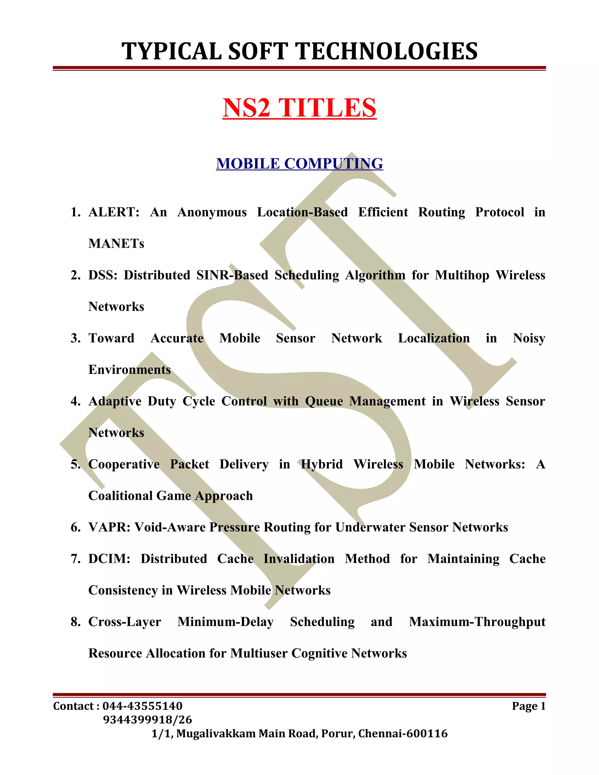 2013 2014 ns2 titles | PDF