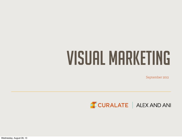 Case Study: "Visual Marketing" | PPT