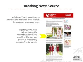Case Study: "Target's Story: A Bullseye View" | PPTX