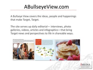 Case Study: "Target's Story: A Bullseye View" | PPTX