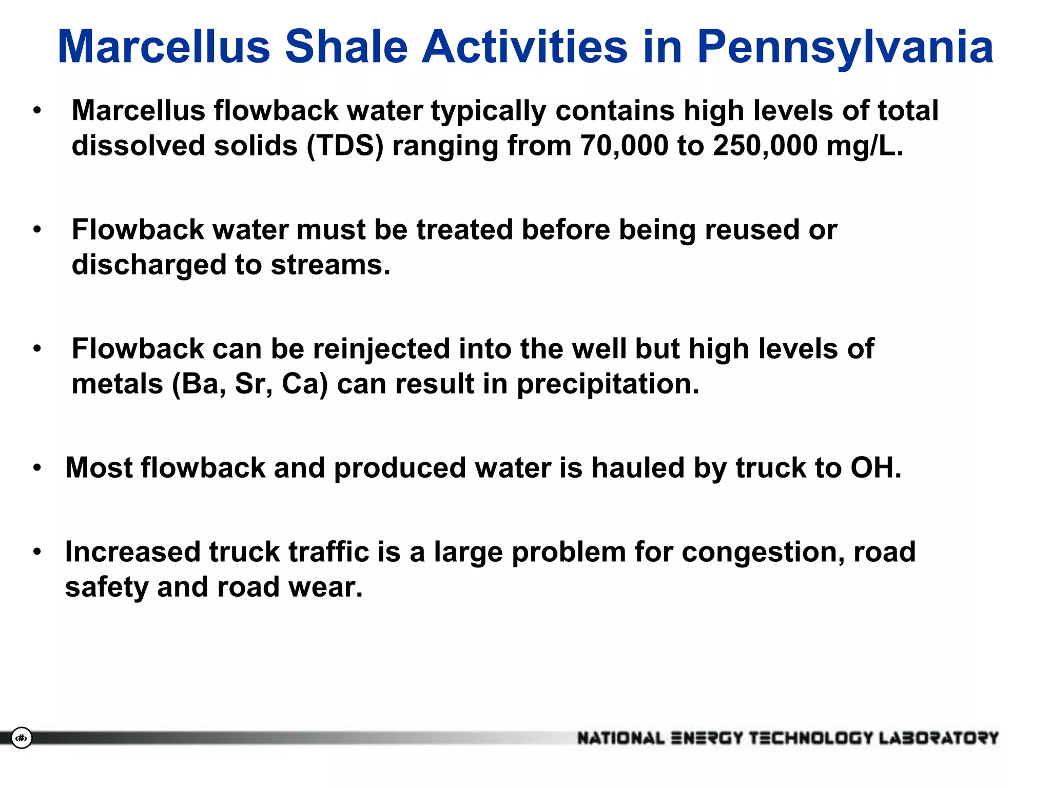 Treating Flowback Water with Acid Mine Drainage (AMD) for Reuse in ...