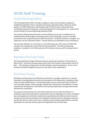 2013 Annual Board Report - Purchasing | PDF | Business Accounting ...